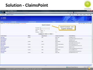 ClaimsPoint | PPSX | Business | Business and Finance