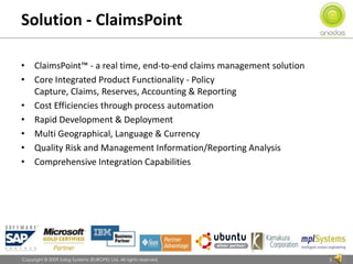 ClaimsPoint | PPSX | Business | Business and Finance