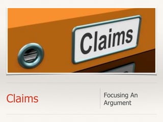 Claimspowerpoint | PPTX