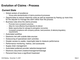 Claims Process Improvement And Automation | PDF | Insurance | Personal ...