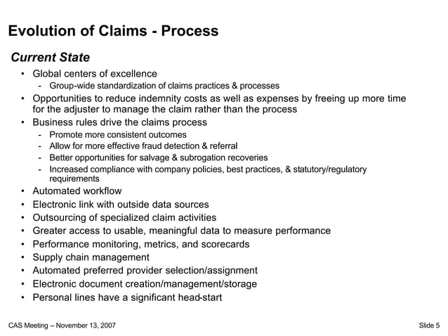 Claims Process Improvement And Automation | PDF | Insurance | Personal ...