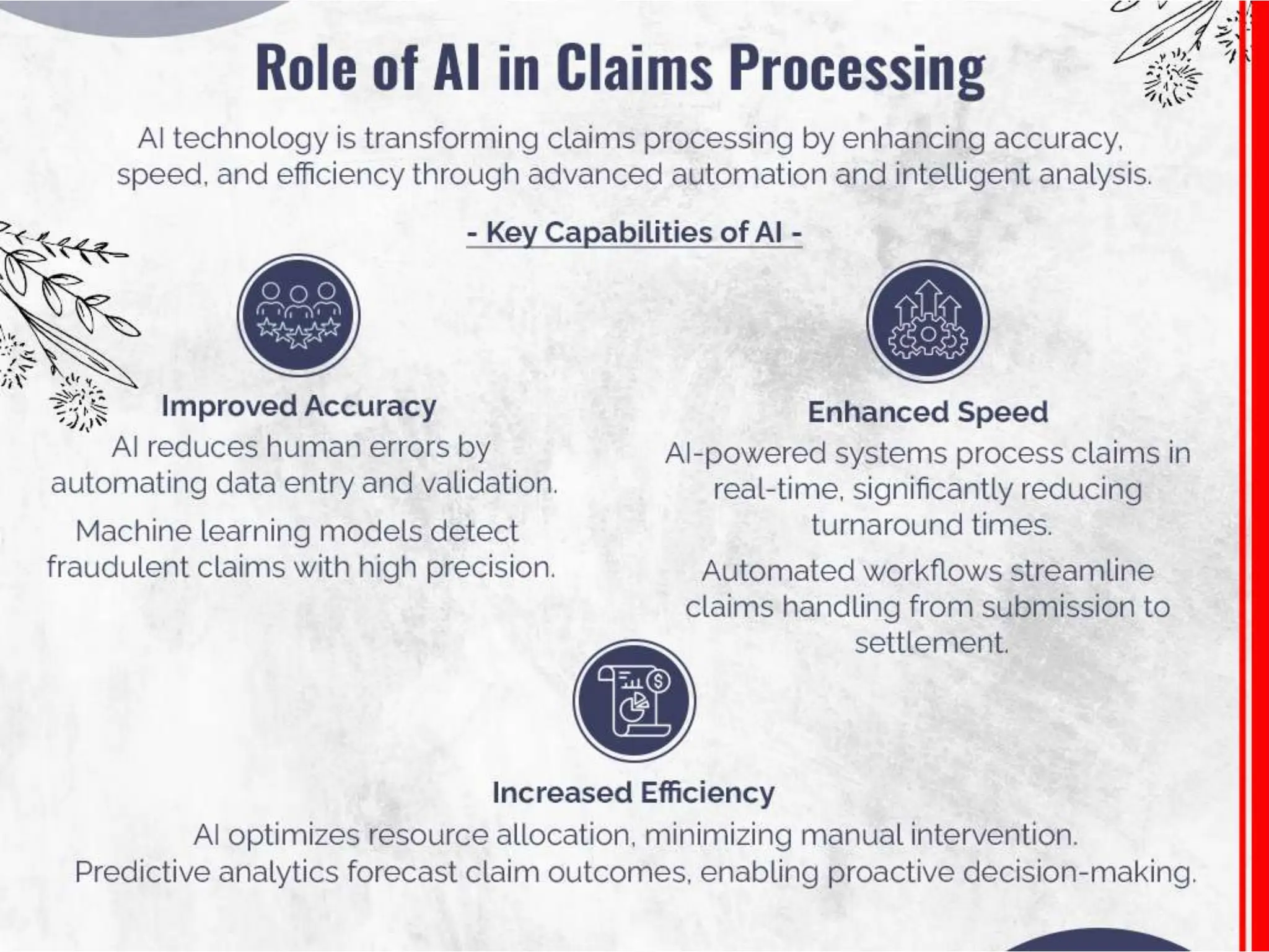 Transforming Claims Management with Artificial Intelligence | DataGenix | PPT