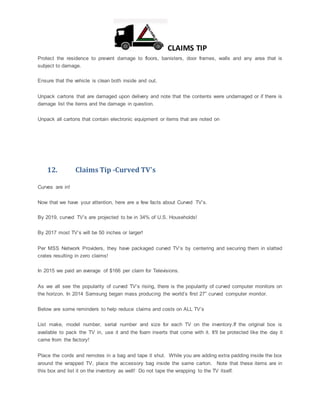 Claims tips | DOCX