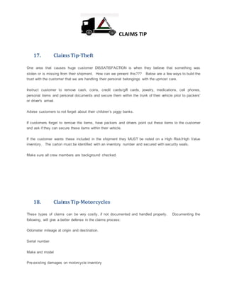 Claims tips | DOCX
