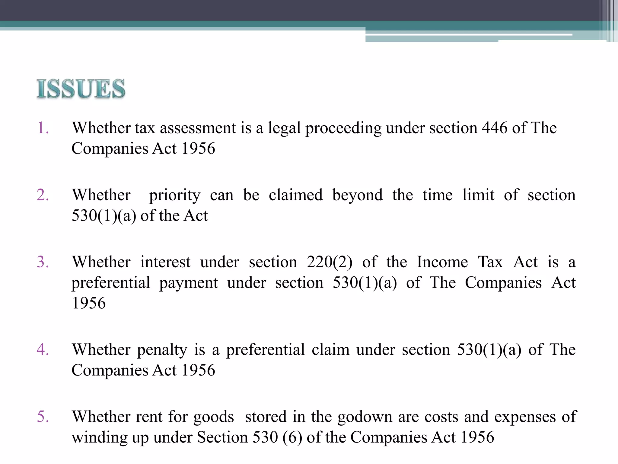 Claims under preferantial_payments ppt | PPT