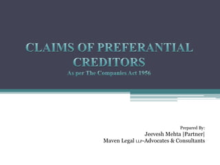 Claims under preferantial_payments ppt | PPT