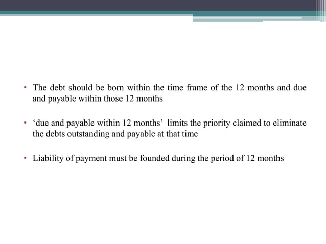 Claims under preferantial_payments ppt | PPT