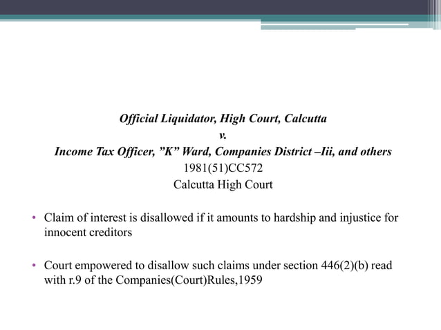 Claims under preferantial_payments ppt | PPT