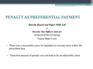 Claims under preferantial_payments ppt | PPT