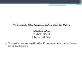 Claims under preferantial_payments ppt | PPT