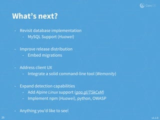 Clair, A Container Image Security Analyzer | PPTX