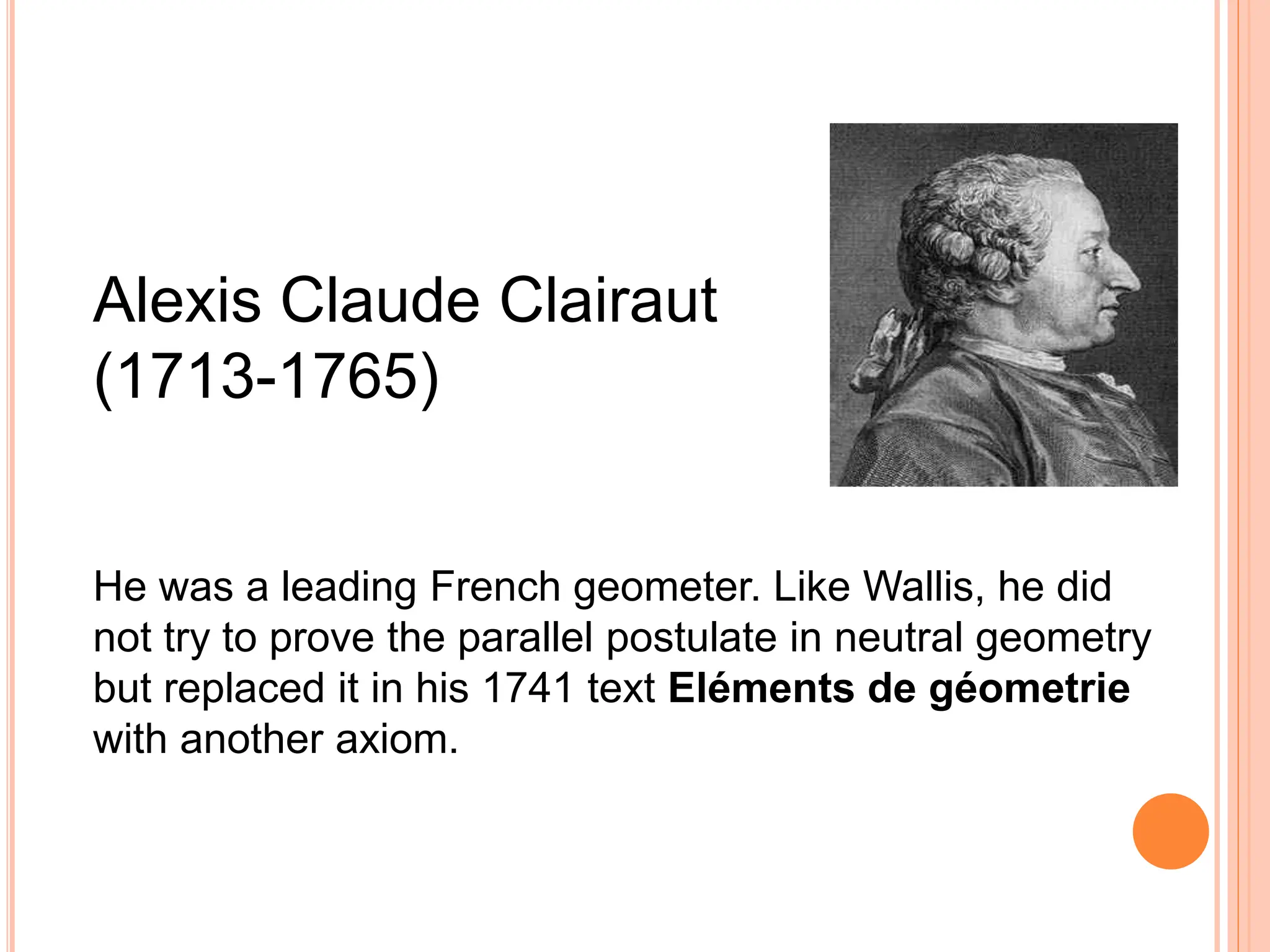 Clairaut history of the parallel postulate.pptx