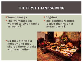 Claire timmy thanksgiving | PPT