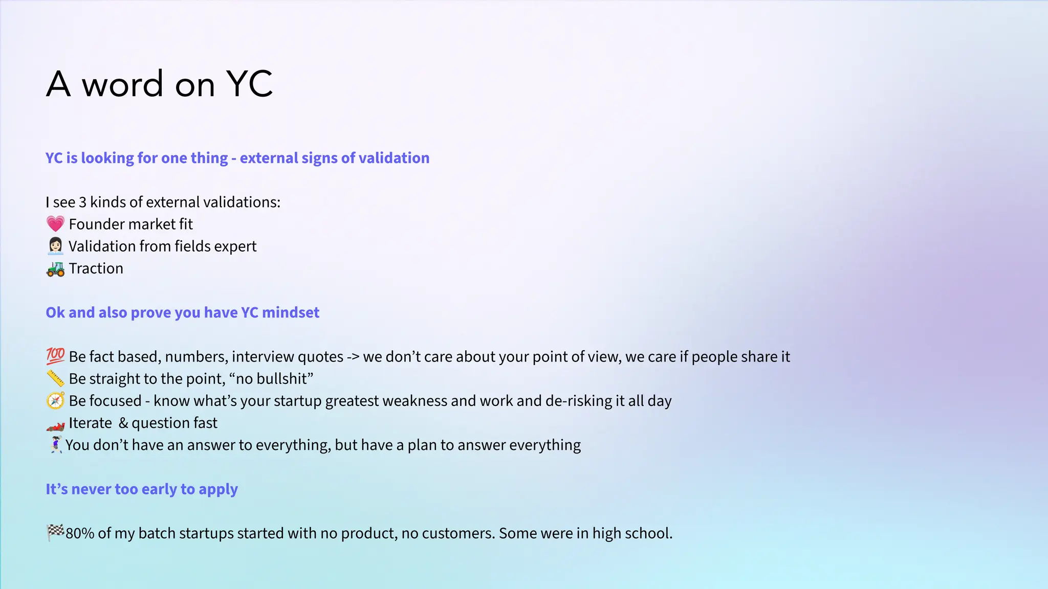 From data to startup: how data skills can take you to Y Combinator, by Claire Gouze | PDF