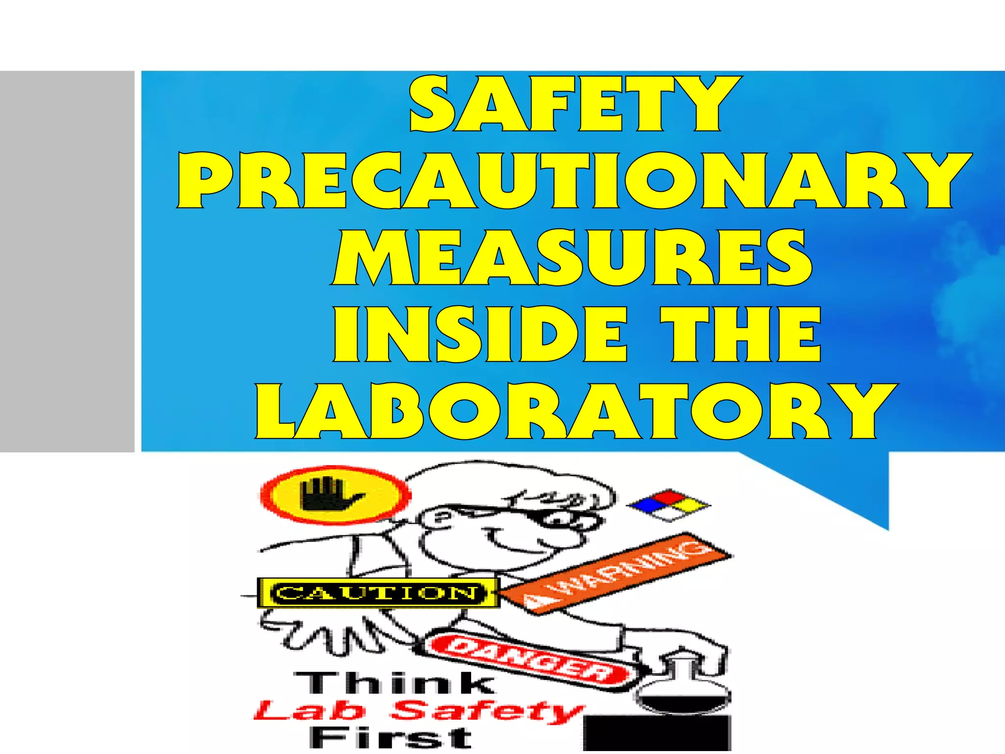 Safety Precautionary Measures | PPT