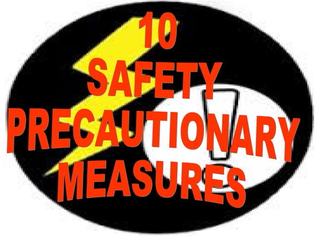Safety Precautionary Measures | PPT