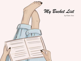 My Bucket List | PDF | Outdoor Attractions | Attractions