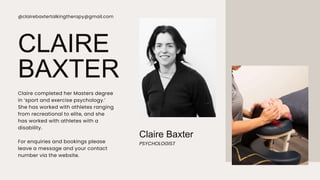 Claire Baxter - Myofitness Myotherapist.pptx