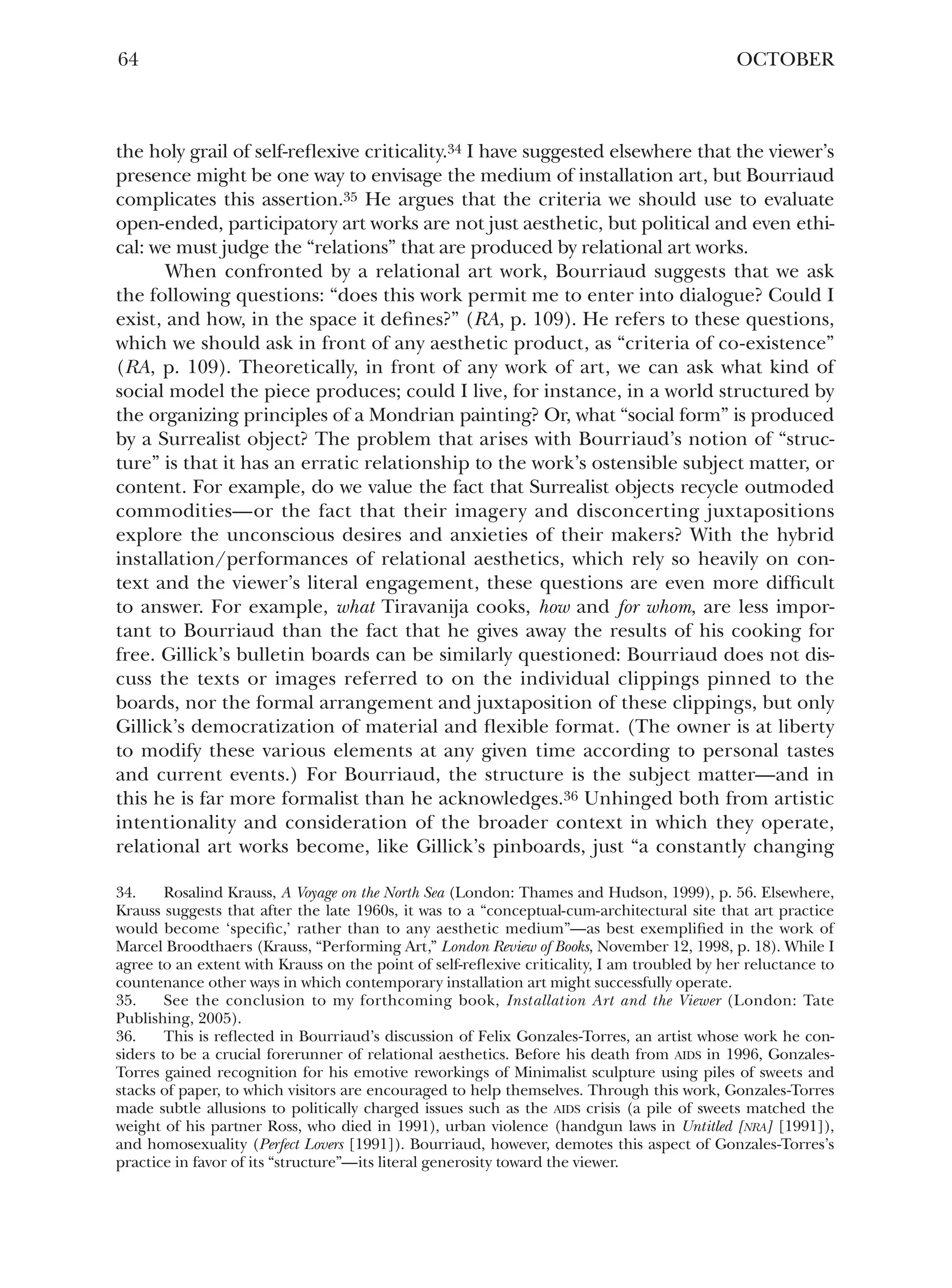 Claire bishop antagonism&relational aesthetics | PDF | Museums & Galleries | Attractions