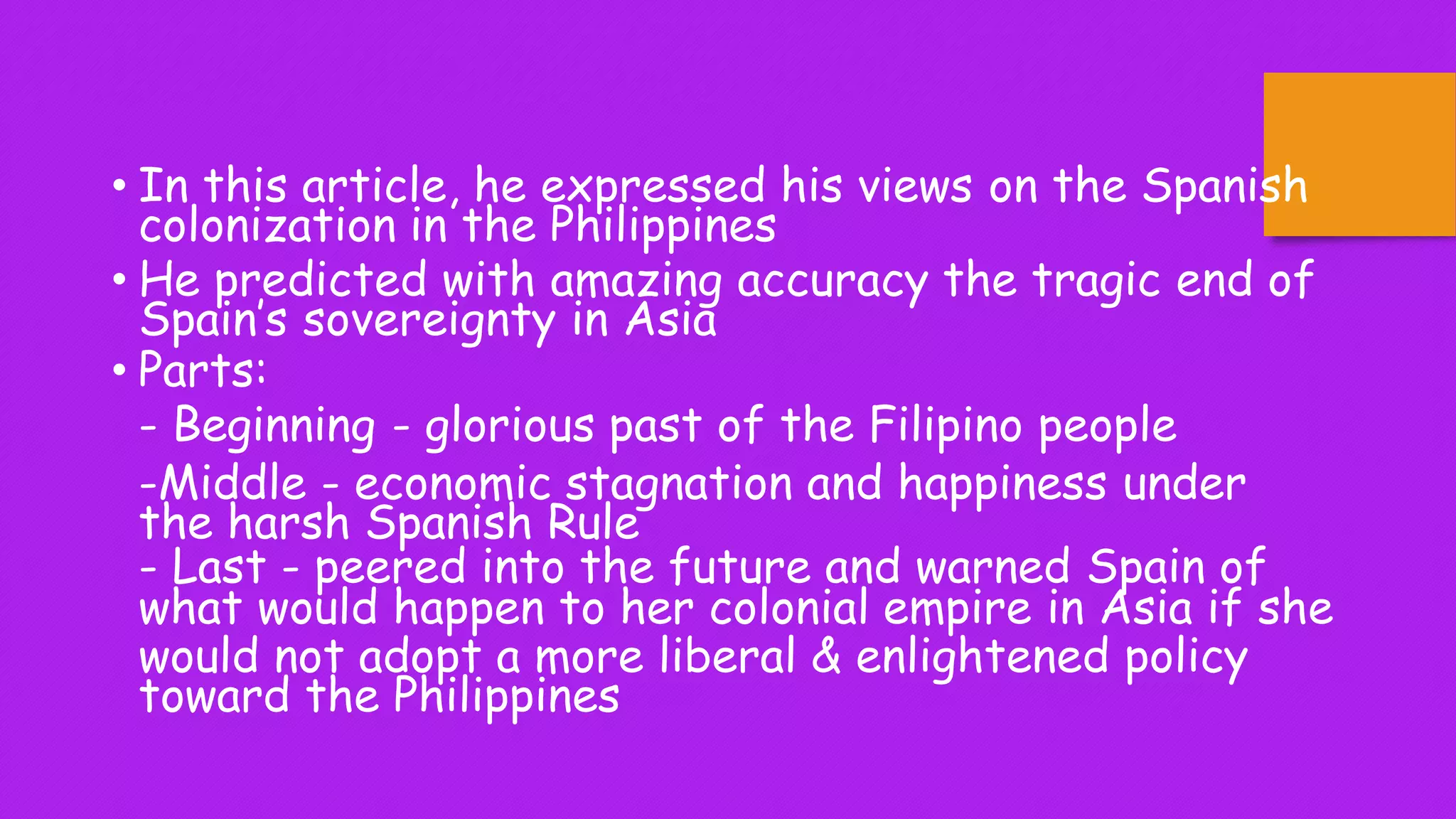RIZAL’S SECOND SOJOURN IN PARIS AND THE UNIVERSAL EXPOSITION OF 1889 | PPTX