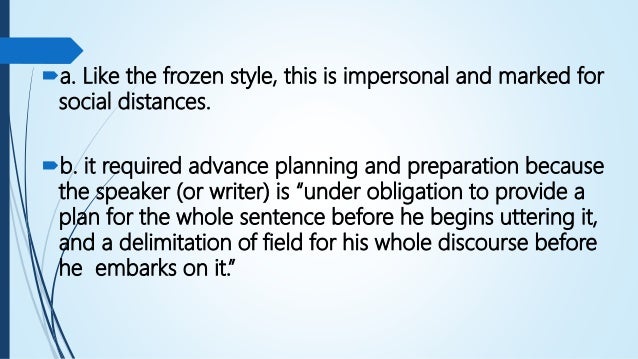 Frozen Speech Style Example Dialogue