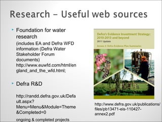 Claire McCamphill Defra | PPT | Agriculture | Industries