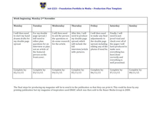 Production Plan | PPT
