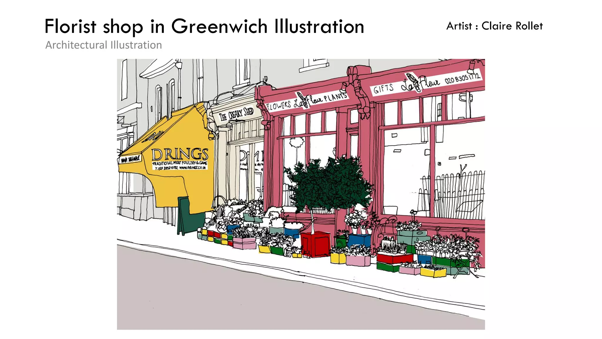 Claire Rollet - Line drawing & Architectural Illustrator, London | PPT