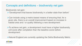 Biodiversity Net Gain: the next big thing for UK nature conservation? | PPT