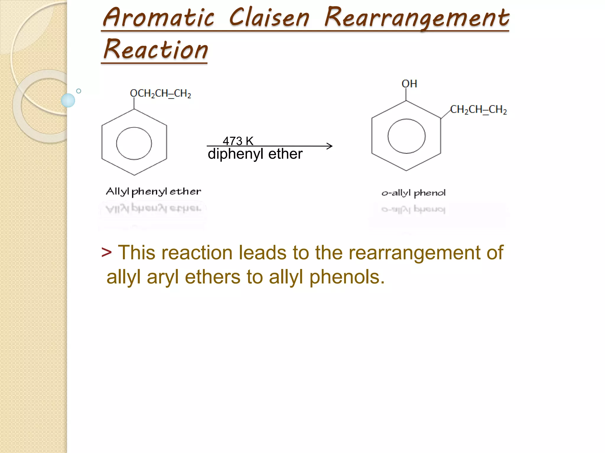 Claisen rearrangement | PPTX