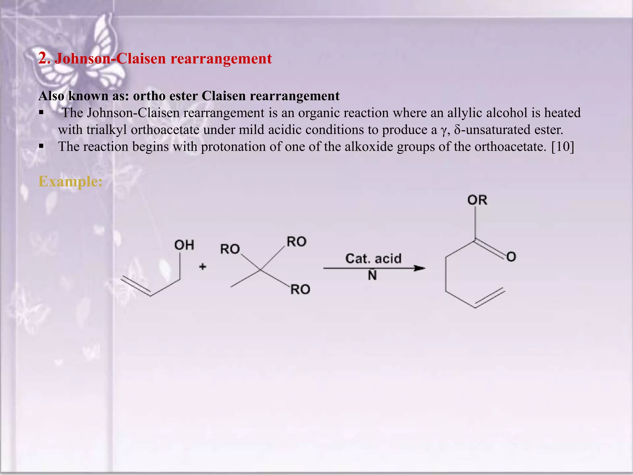 claisen rearrangement , 191534-1.pptx
