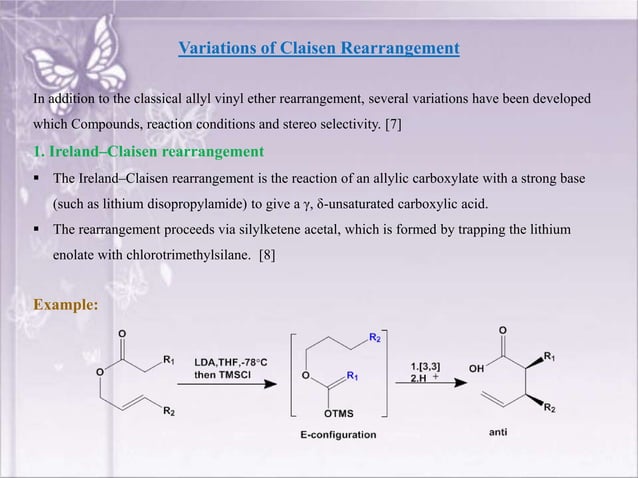 claisen rearrangement , 191534-1.pptx