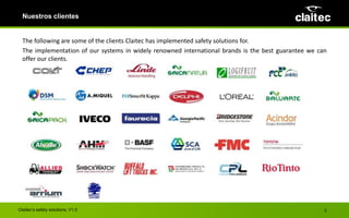 Claitec: safety solutions | PPT