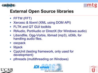 The CLAM Framework | ODP