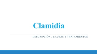 Clamidia | PPTX