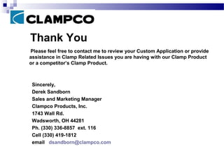 Clampco Products, Inc. - Diesel Progress Supplier Connection | PPT