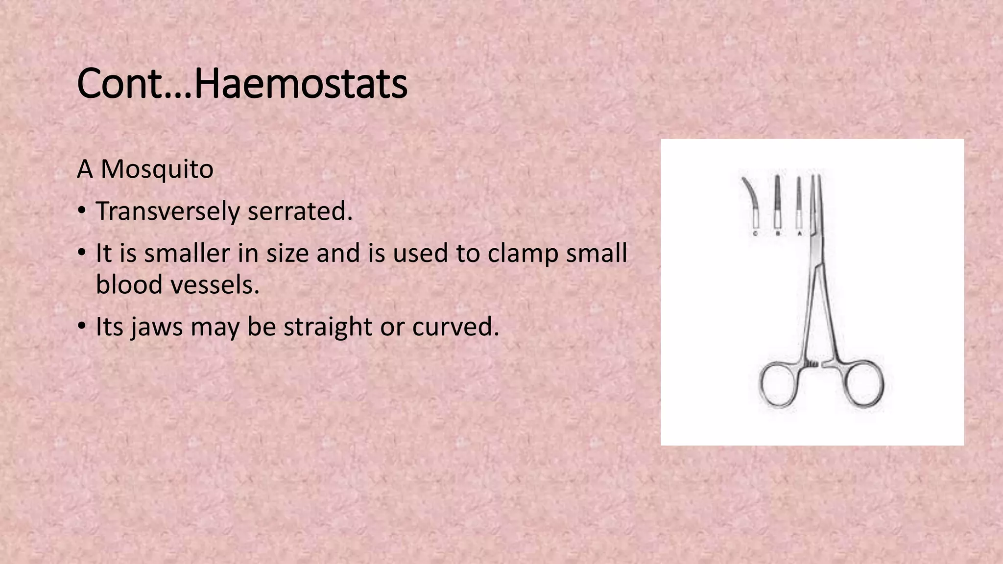 Clamping and occluding instrument | PPTX