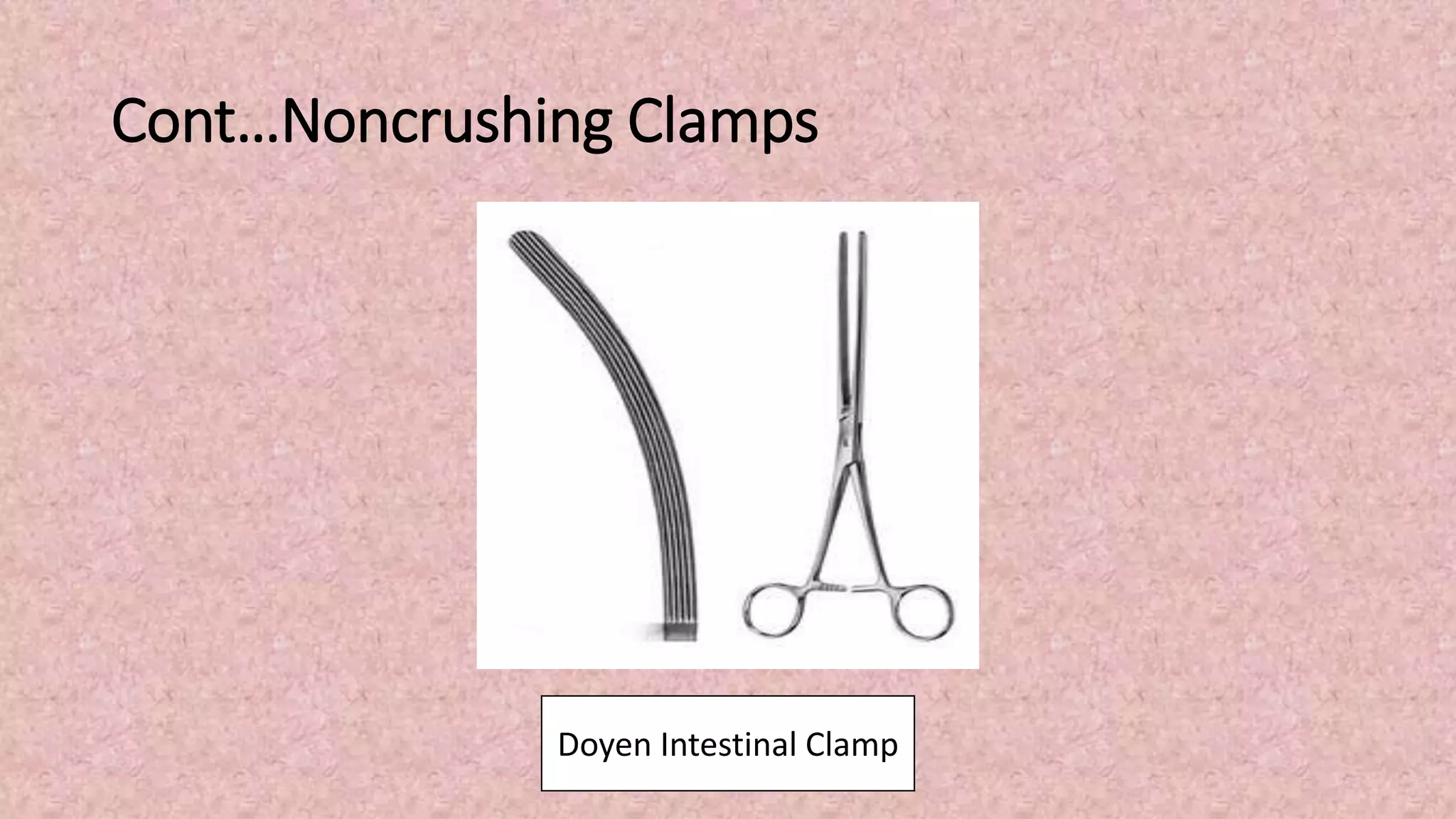 Clamping and occluding instrument | PPTX