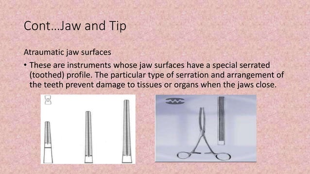 Clamping and occluding instrument | PPTX | First Aid | Injuries