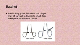 Clamping and occluding instrument | PPTX | First Aid | Injuries