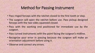 Clamping and occluding instrument | PPTX
