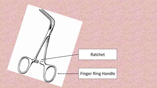 Clamping and occluding instrument | PPTX | First Aid | Injuries