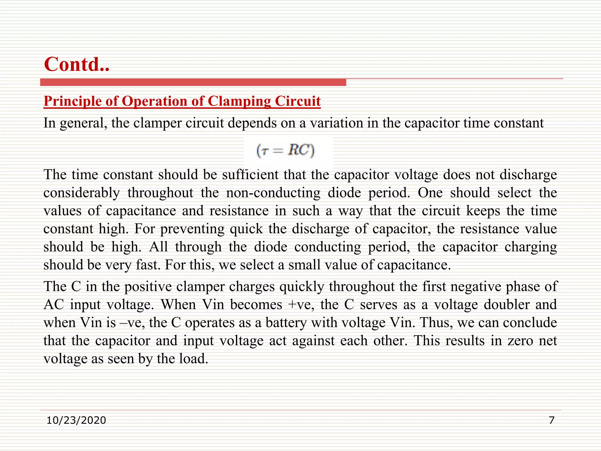 Clamping Circuit and Clipping Circuit | PDF