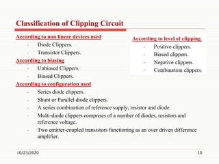 Clamping Circuit and Clipping Circuit | PDF