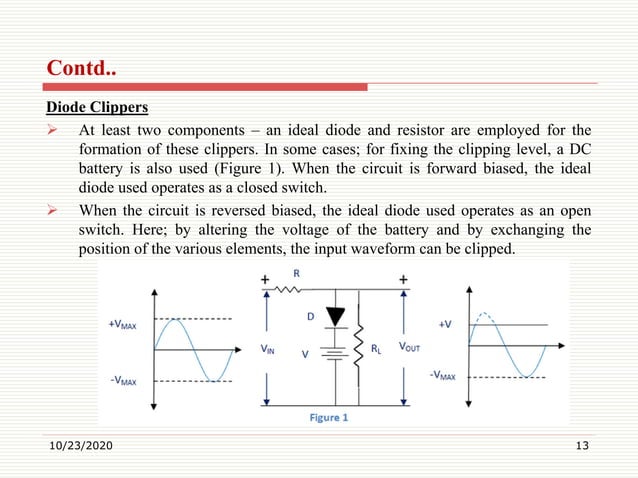 Clamping Circuit and Clipping Circuit | PPT Clamping Circuit and Clipping Circuit | PPT