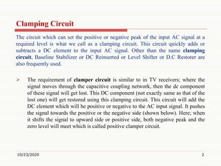 Clamping Circuit and Clipping Circuit | PDF