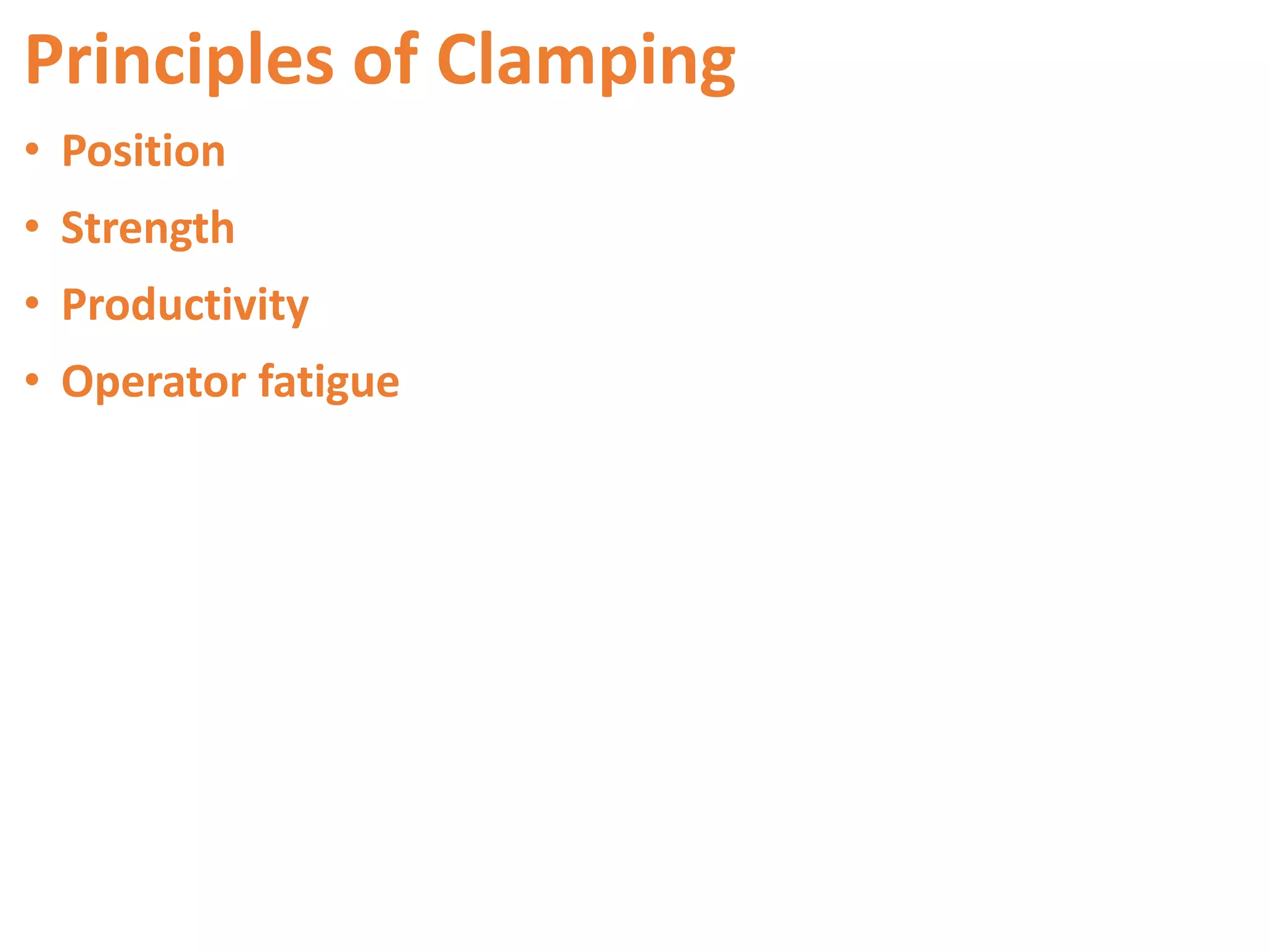 Clamping and Clamping Devices | PDF