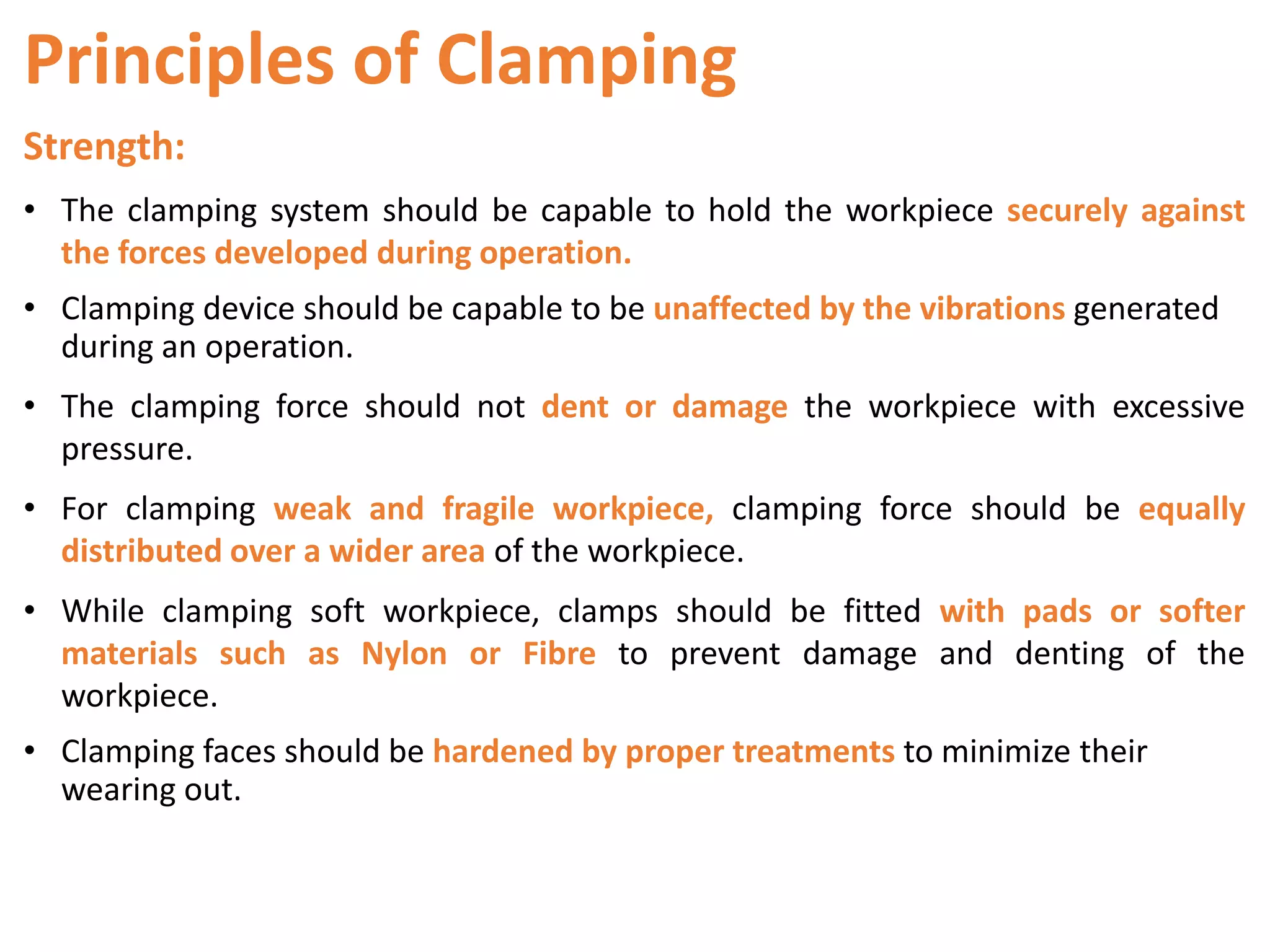 Clamping and Clamping Devices | PDF