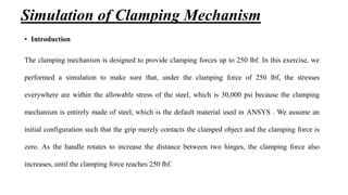 Clamping mechanism | PPTX