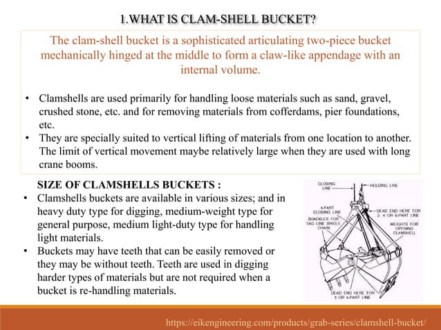 CLAMPSHELL- CONSTRUCTION EQUIPMENT.pptx